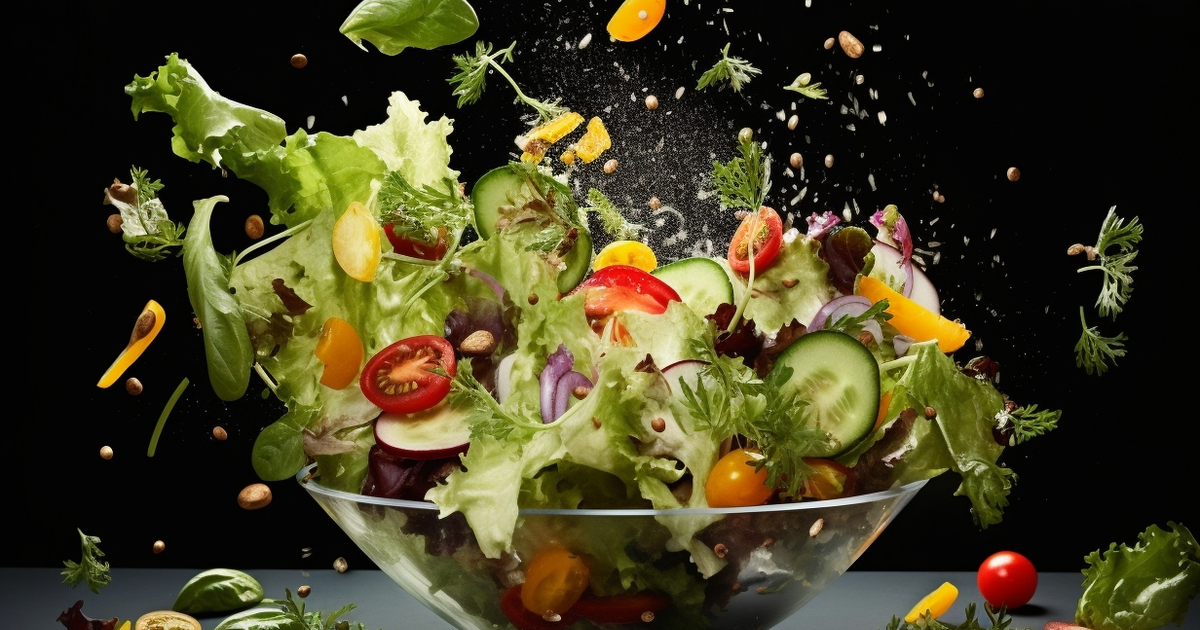 Create your perfect salad and we'll determine your spirit vegetable!